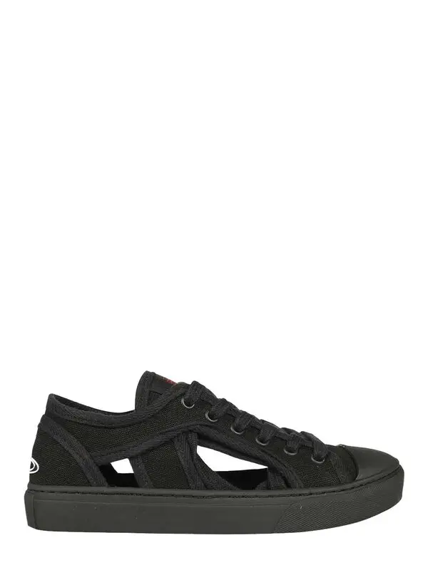 VIVIENNE WESTWOOD Round Toe Casual Shoes - Black