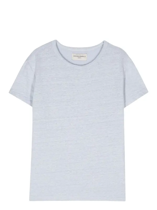 Officine Générale Round Neck T-shirt - White