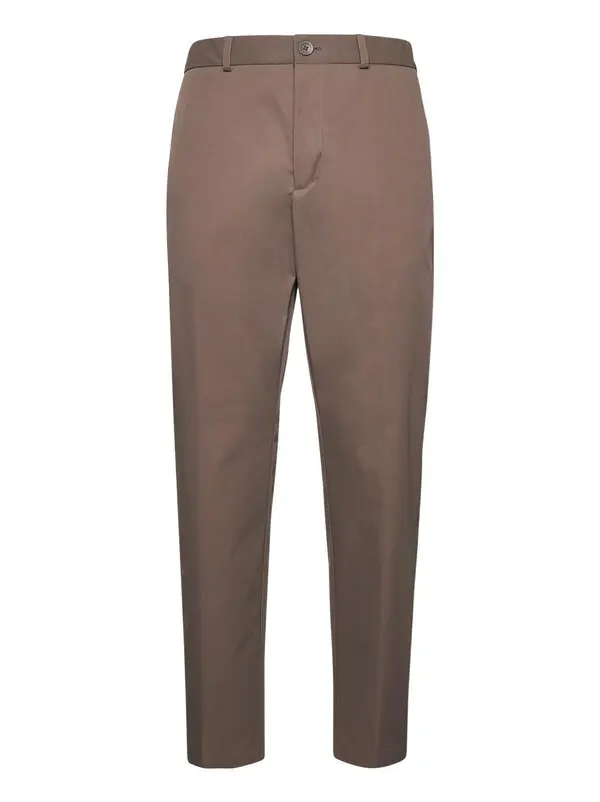 Herno Straight-leg Tailored Trousers - Brown