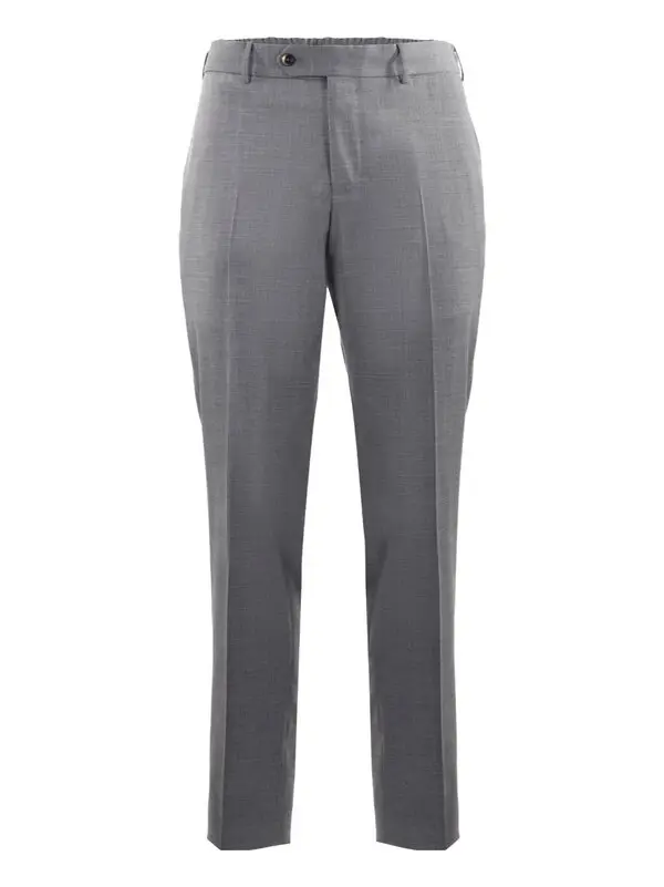 PT TORINO Elastic-waist Trousers - Gray