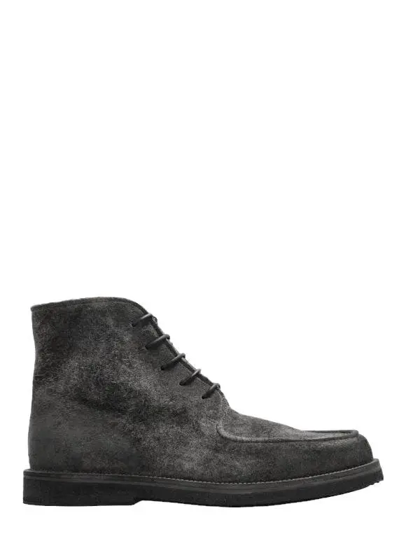 Marsèll Lace-up Ankle Boots - Grey