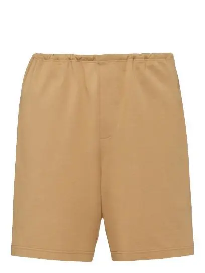 Prada Piqué Bermudas - Nude