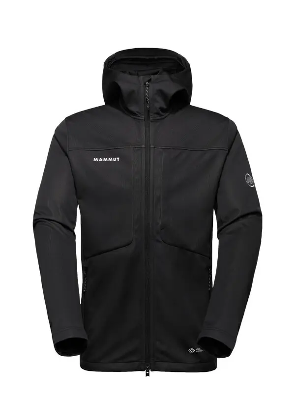 MAMMUT Hooded Jacket - Black