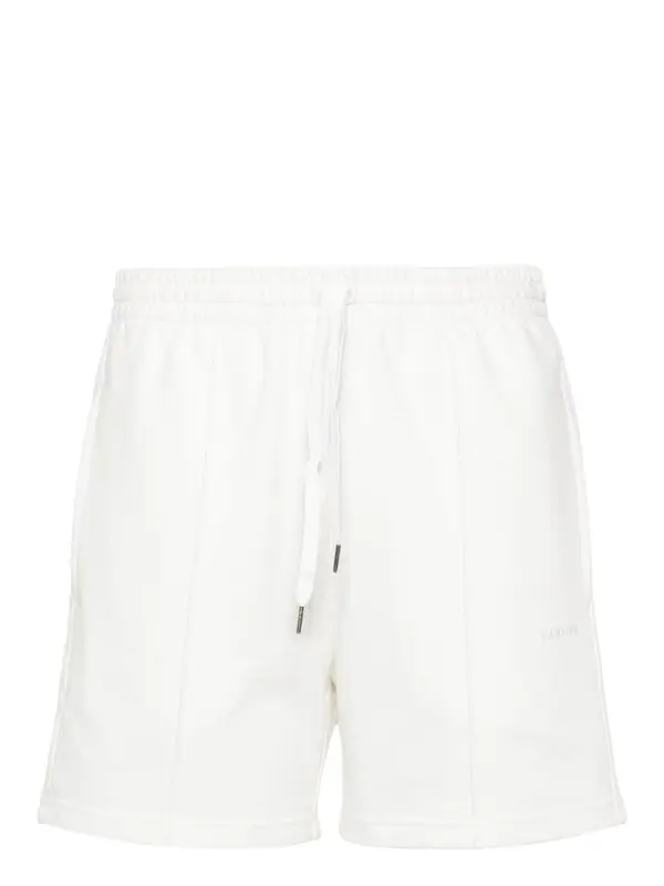 P.a.r.o.s.h Striped Jersey Shorts - Optical White