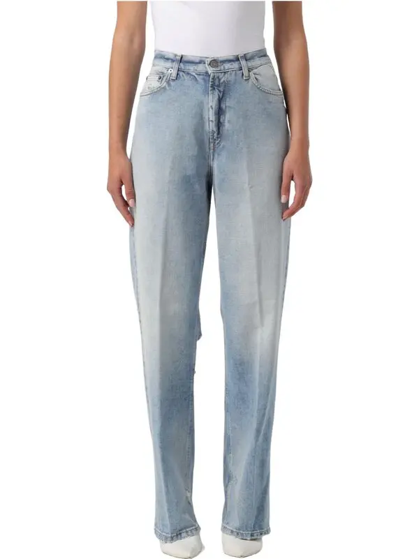 DONDUP Elysee Distressed Jeans - Gray