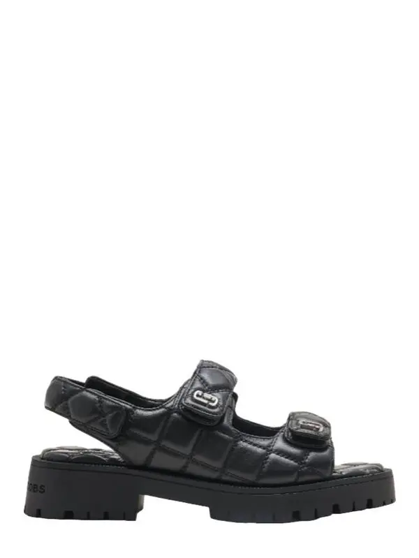 Marc Jacobs Quilted Sunny Sport Sandals - Black