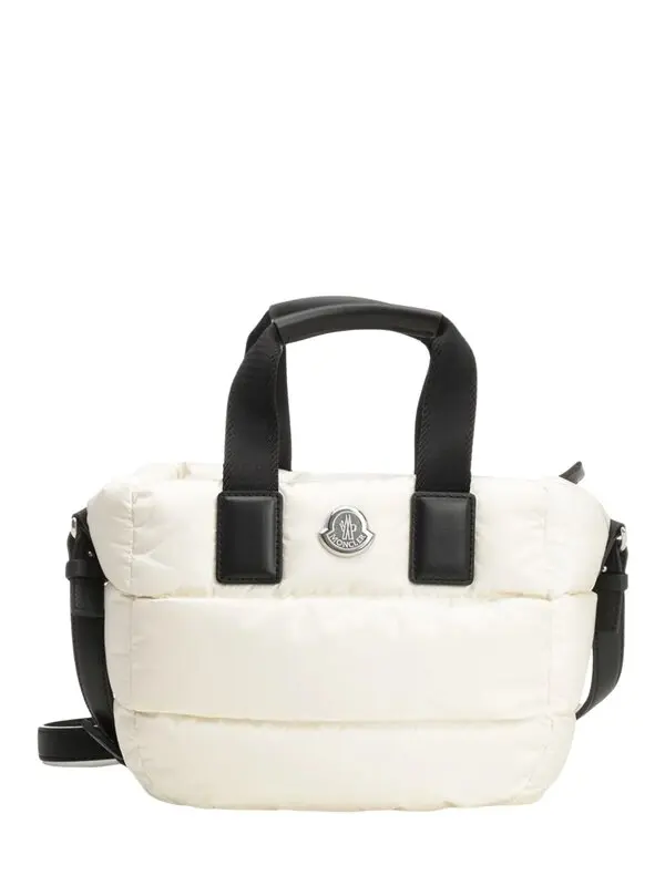 Moncler Caradoc Mini Tote Bag - White