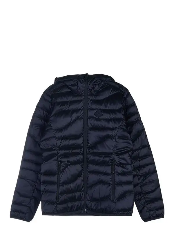 J. Lindeberg Quilted Hooded Zip-up Jacket - Black