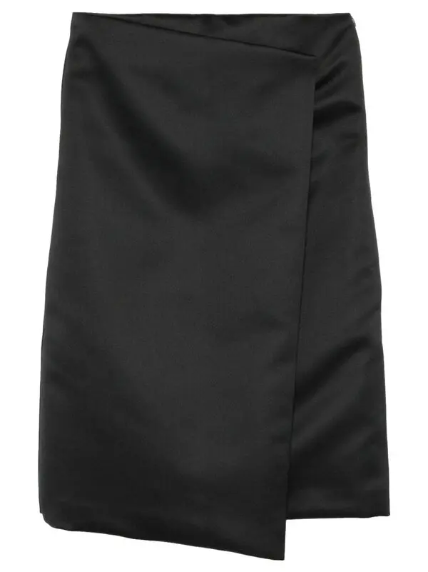 Philosophy Di Lorenzo Serafini Wrap Mini Dress - Black
