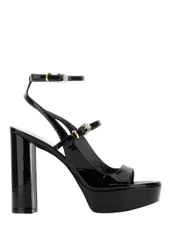 Givenchy Open Toe Platform Sandals - Black