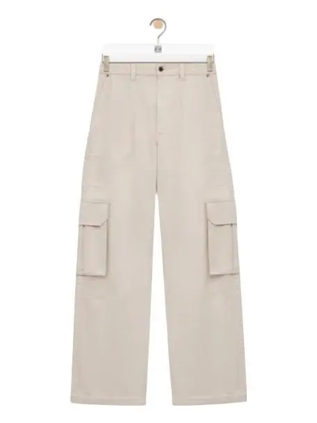 Loewe Cargo Trousers - Light Beige
