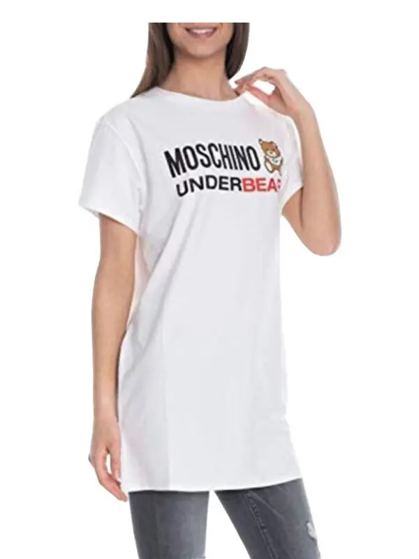 Moschino T-shirt Dress - White