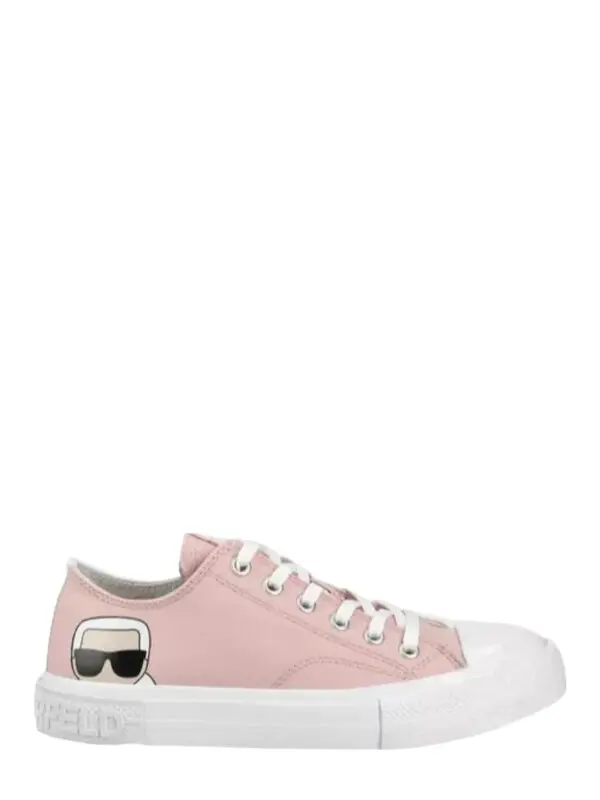 Karl Lagerfeld Logo-print Low-top Sneakers - White