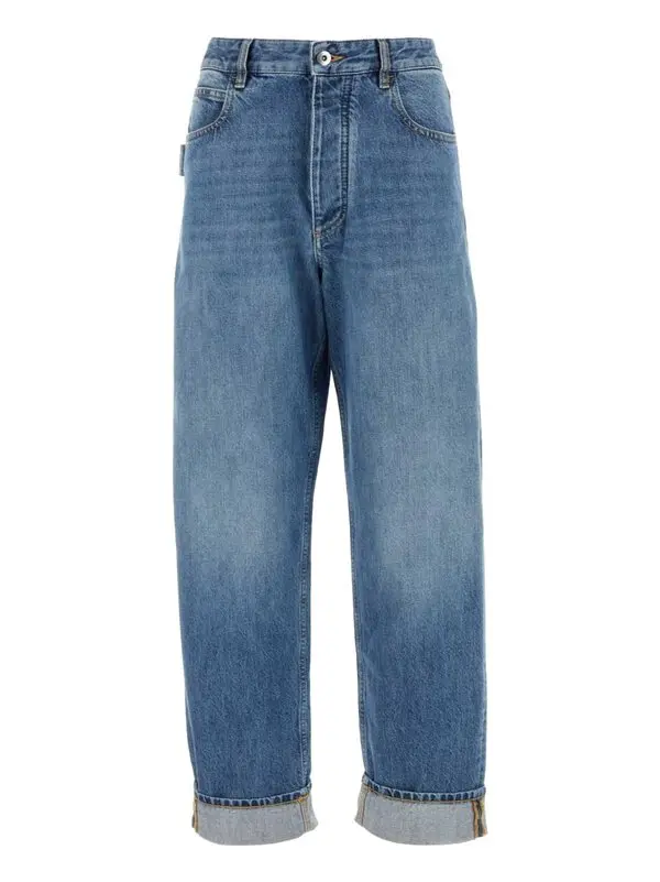 Bottega Veneta Belt Loop Jeans - Medium Blue