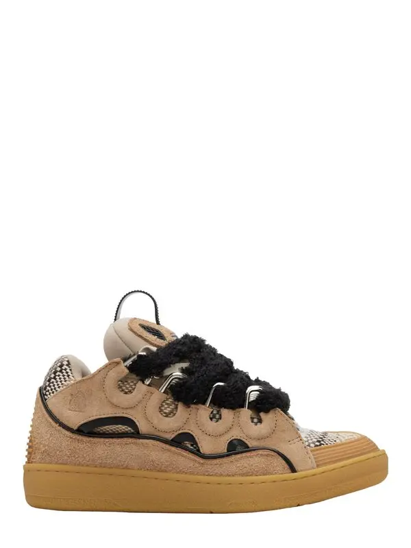 LANVIN Curb Sneakers - Brown