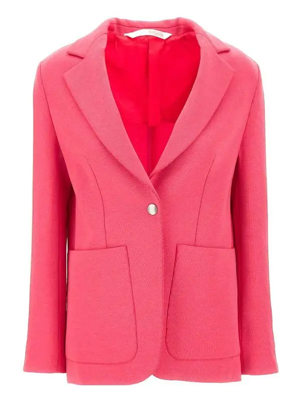 Palm Angels Striped Sleeve Track Blazer - Red