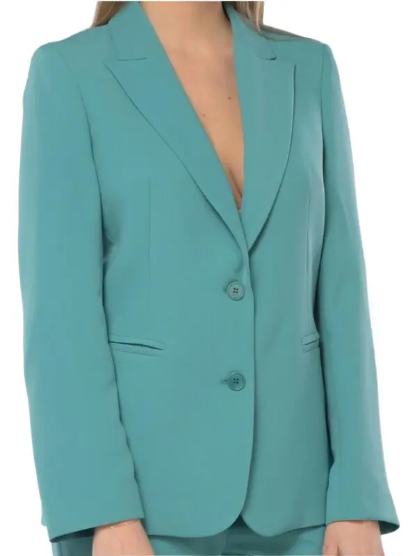KAOS Logo Blazer - Blue
