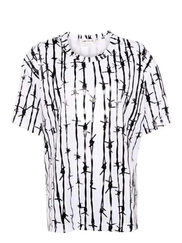 Comme Des Garçons Short Sleeve T-shirt - White