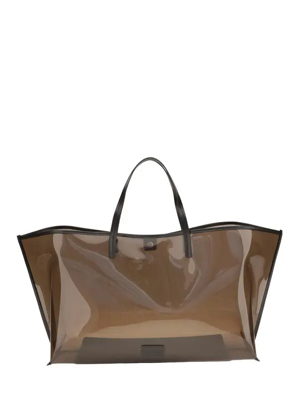 Staud Christos Large Logo Tote Bag - Brown