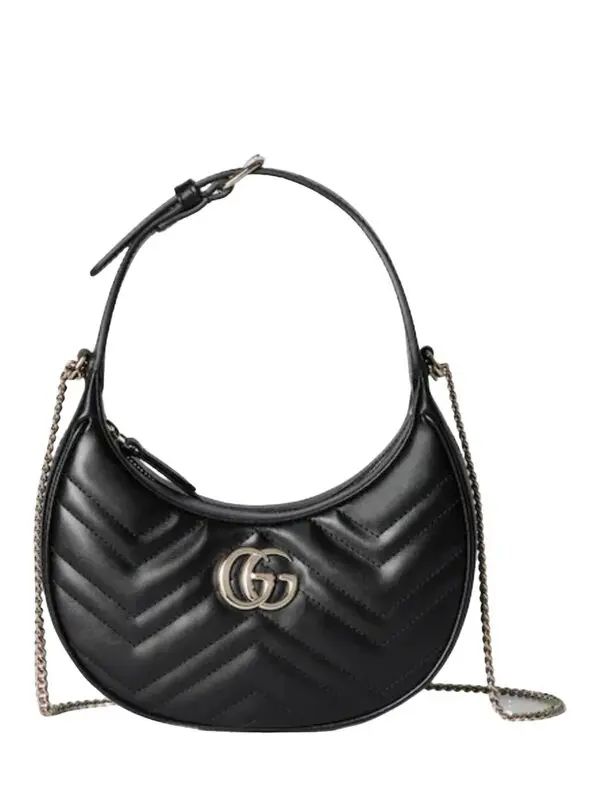 Gucci Gg Marmont Small Shoulder Bag - Black