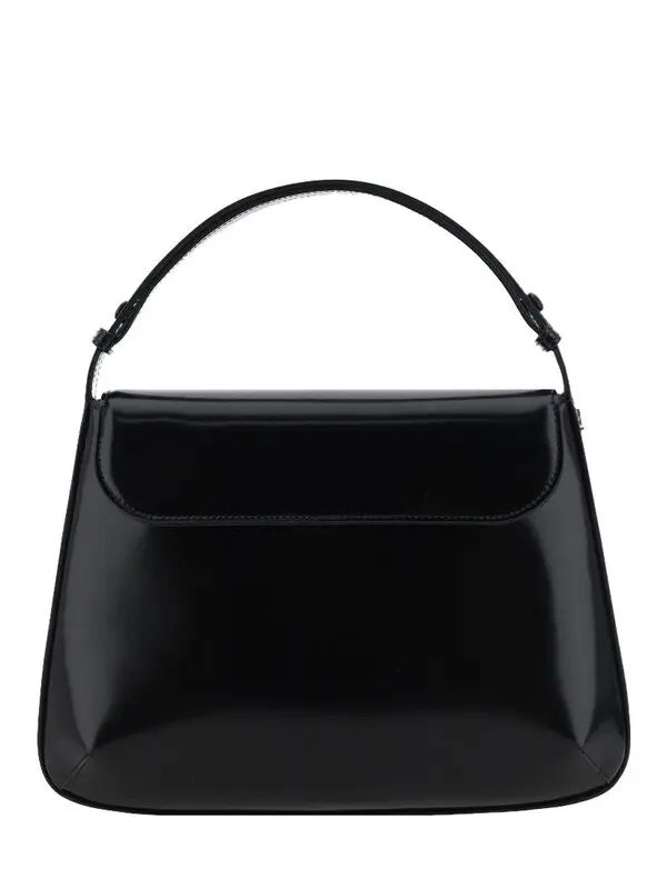COURREGES Flip Handbag - Black