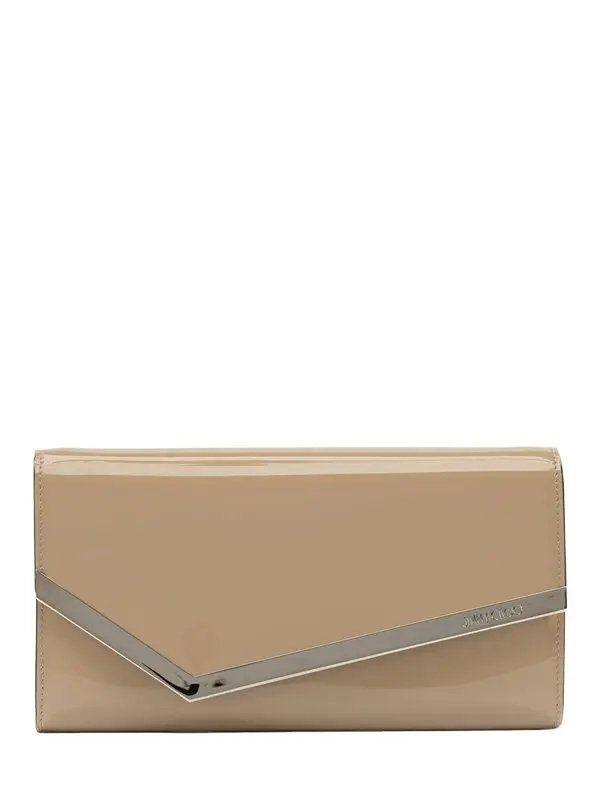 JIMMY CHOO Chain Linked Clutch Bag - Nude