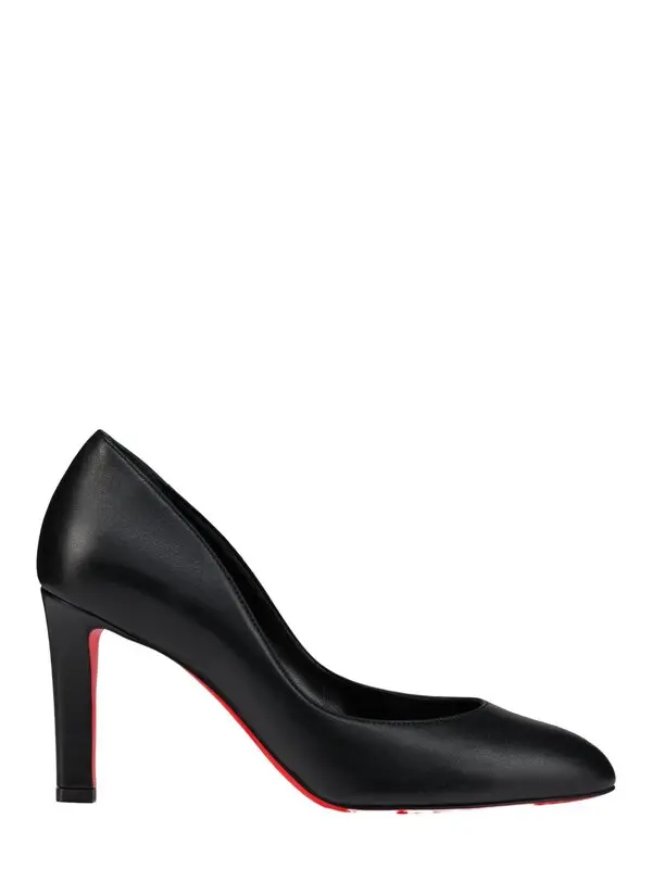 CHRISTIAN LOUBOUTIN Fannylove Almond Toe High Heel Pumps - Black