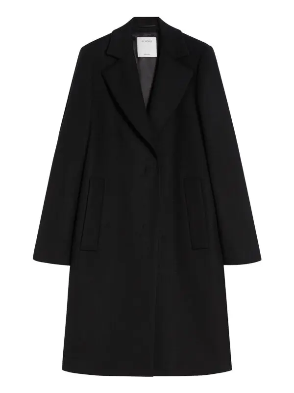 Sportmax Ala Long Coat - Black