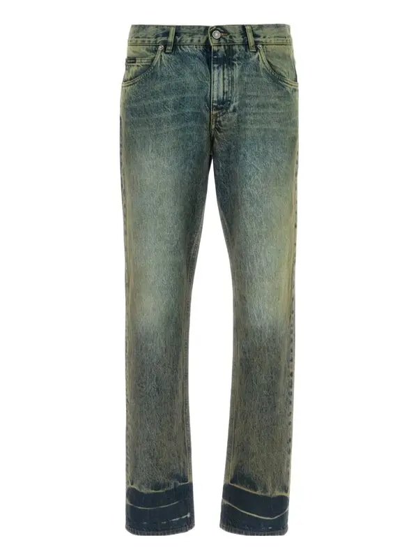Dolce & Gabbana Faded Wash Jeans - Green