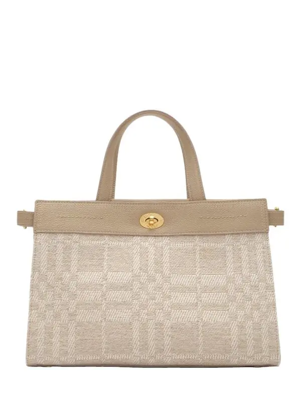 Burberry Small Cotswolds Tote Bag - Nude