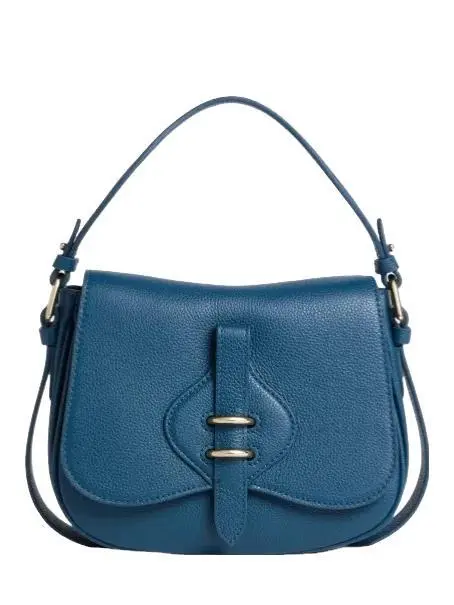 COCCINELLE Small Mavery Buckle Shoulder Bag - Deep Blue
