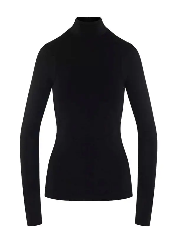 Givenchy Digged And Cut Stretch Knitted Pullover - Black