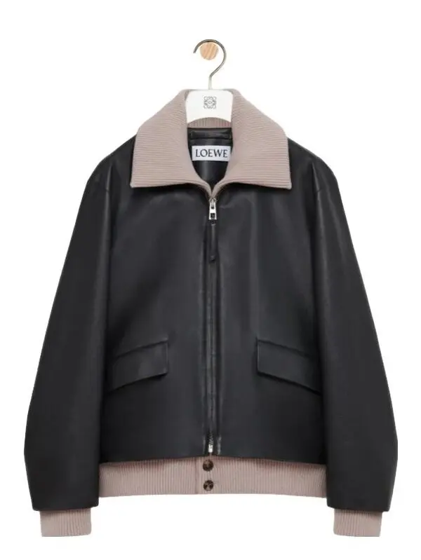 Loewe Nappa Buffalo Skin Jacket - Black