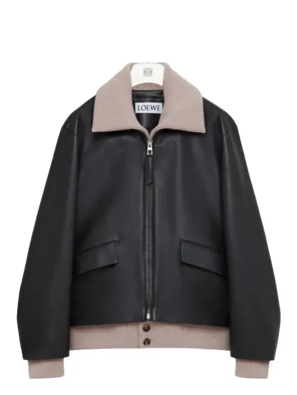 Loewe Nappa Buffalo Skin Jacket - Black