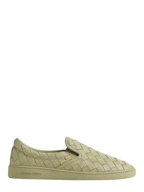 Bottega Veneta Sawyer Round Toe Sneakers - Nude