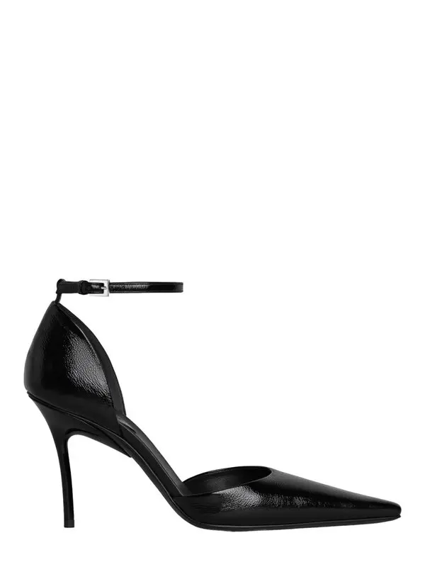 Alaïa Drop Pumps With Stiletto Heel And Ankle Strap - Black