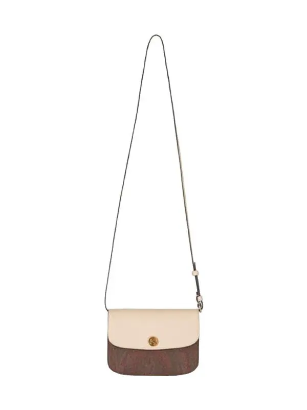 Etro Essential Bag With Magnetic Closure - Nude