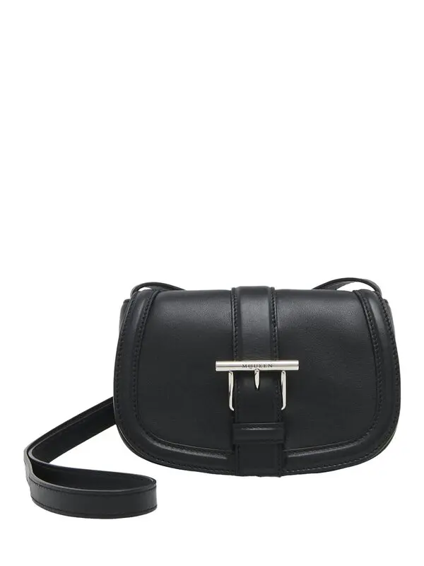 Alexander McQueen Mini T-bar Satchel Bag - Black
