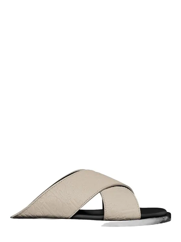 Dior Alias Flat Sandals - Nude