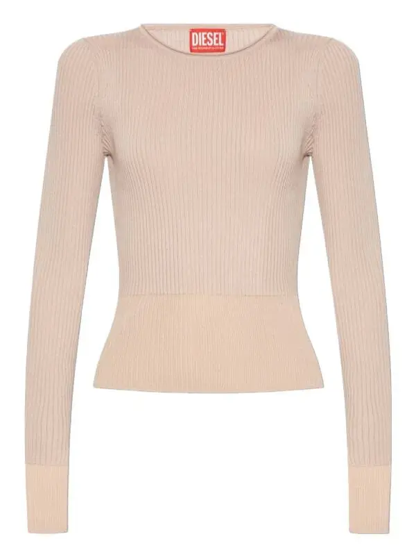 DIESEL® M-sleshs Knitted Top - Pink
