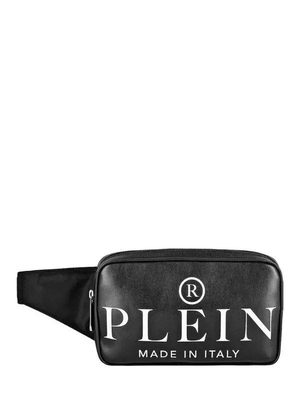 Philipp Plein Logo Detail Belt Bag - Black