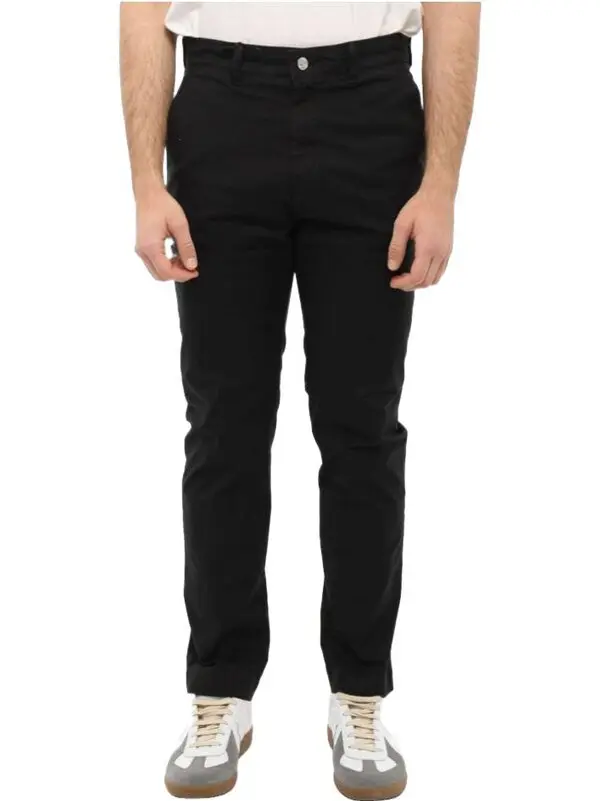 DIESEL® Straight Leg Chino Pants - Black
