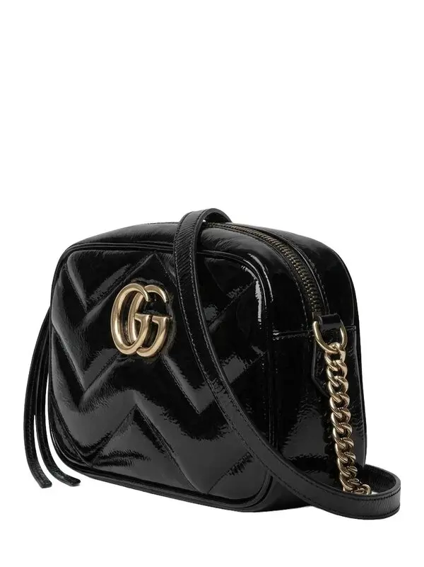 Gucci Gg Marmont Small Shoulder Bag - Black