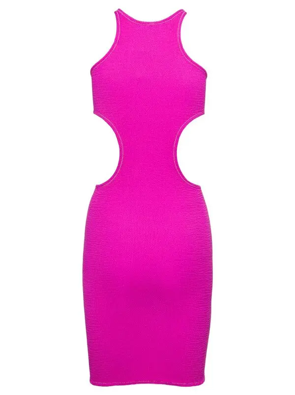 REINA OLGA Sleeveless Cut-out Dress - Pink