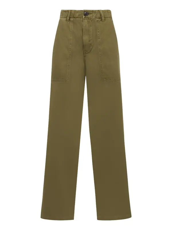 Citizens Of Humanity Hayden Cotton Loose Trousers - Green