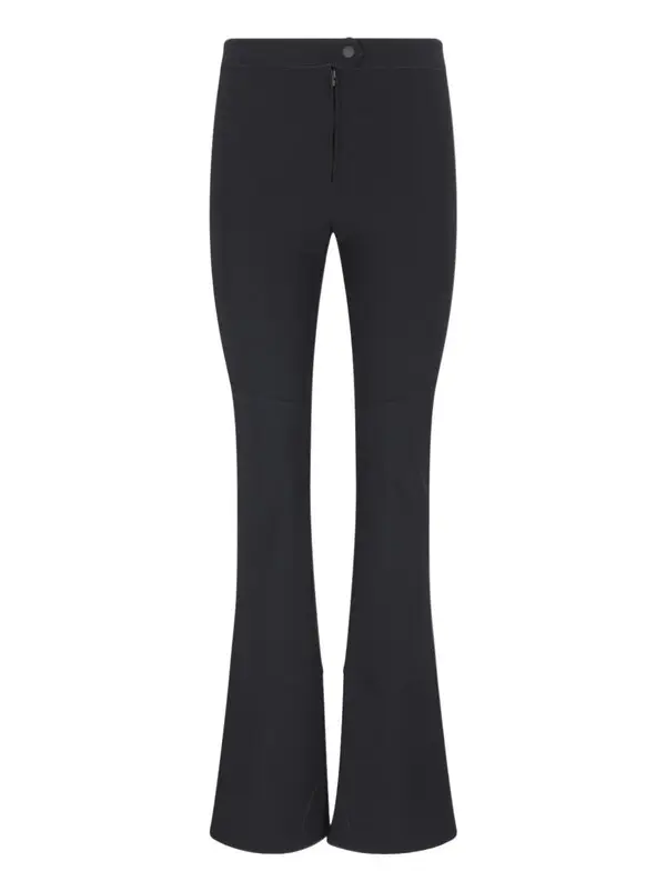Filippa K Flared Zip Hem Trousers - Black