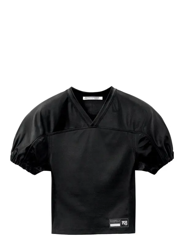 Alexander Wang Padded Football T-shirt - Black