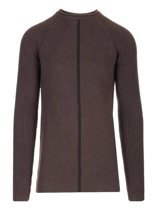 Rick Owens Long Sleeved Crewneck Pullover - Black