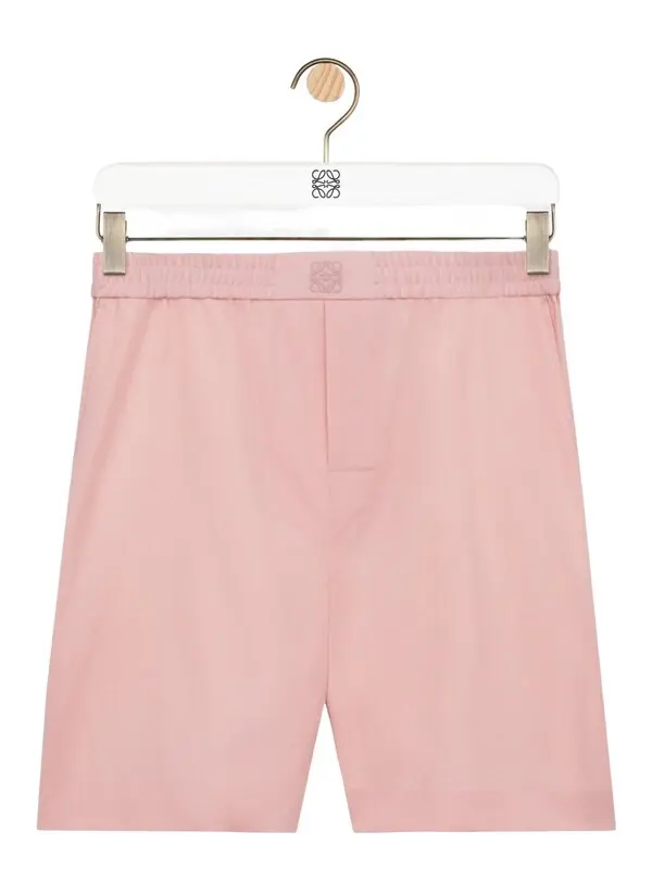 Loewe Elasticated Waistband Shorts - Pink