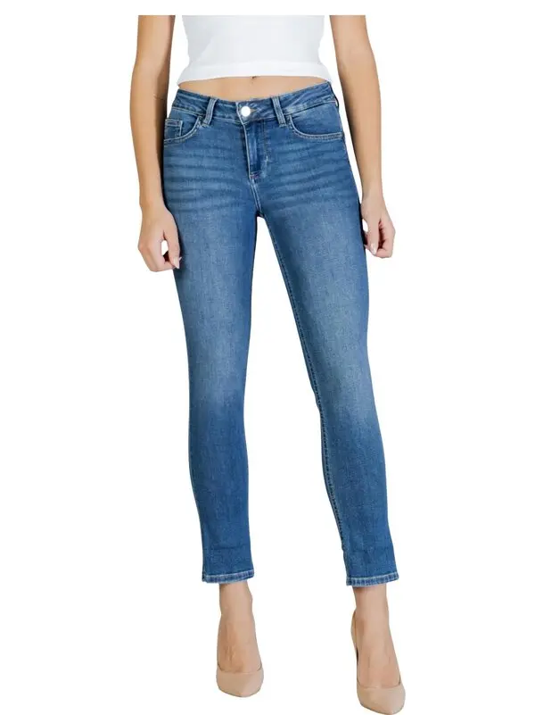 Liu Jo Rhinestone Embellished Jeans - Blue